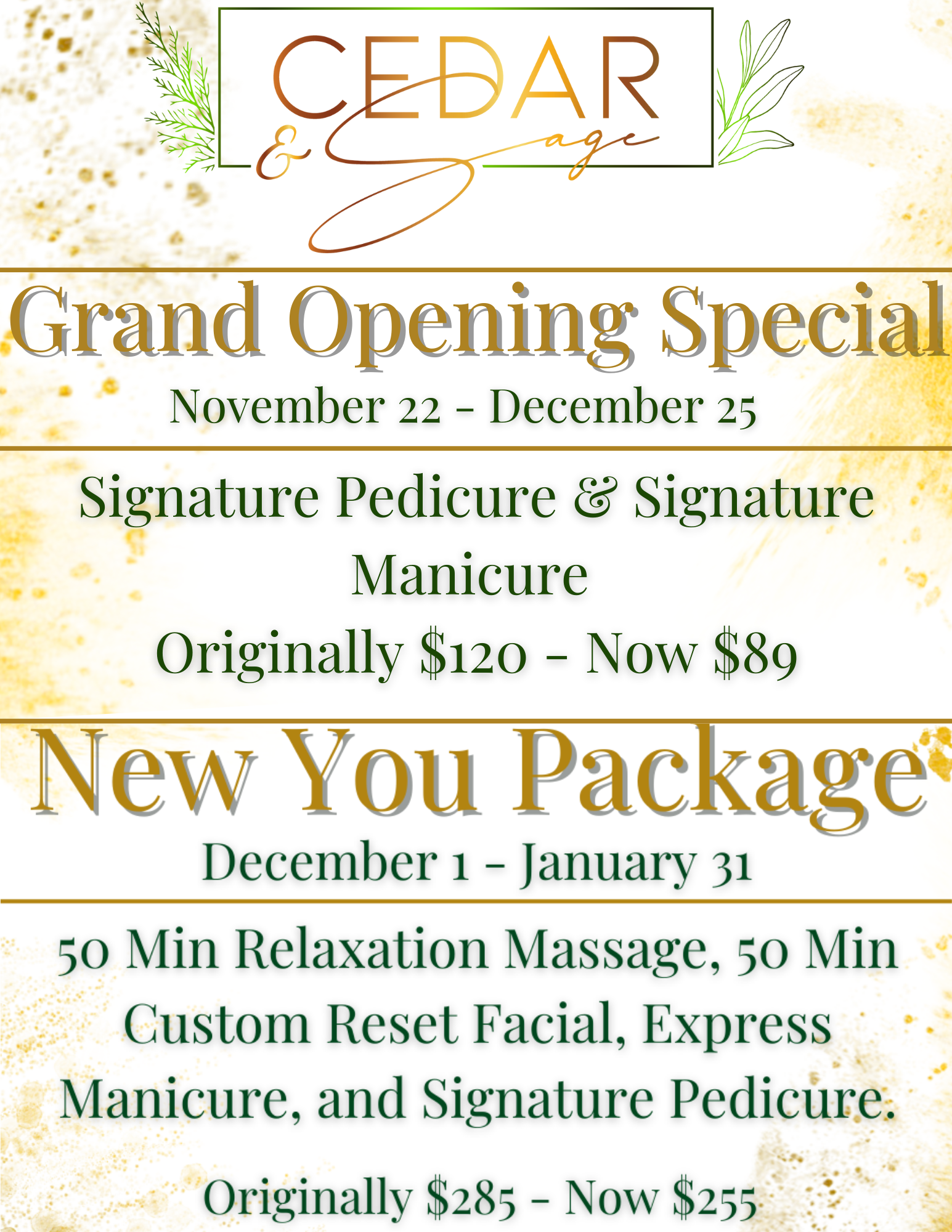 Cedar & Sage Spa