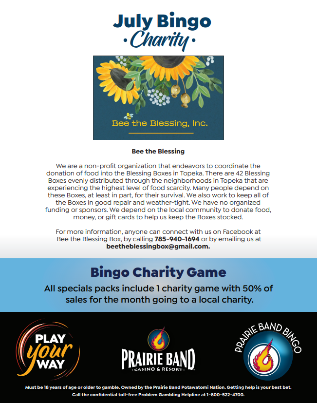 Prairie Band Casino Bingo: Voted Best Bingo In the Area