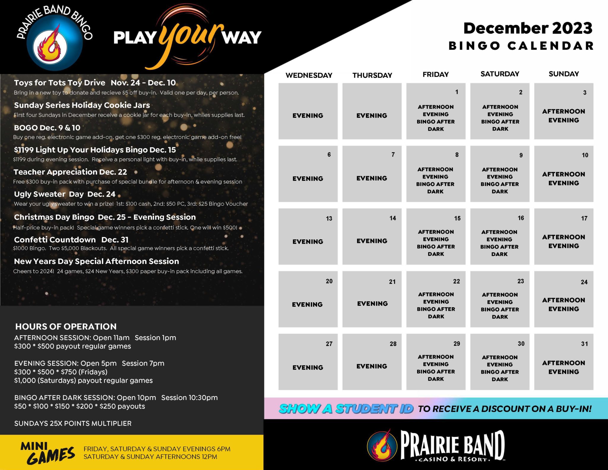 Prairie Band Casino Bingo: Voted Best Bingo In the Area