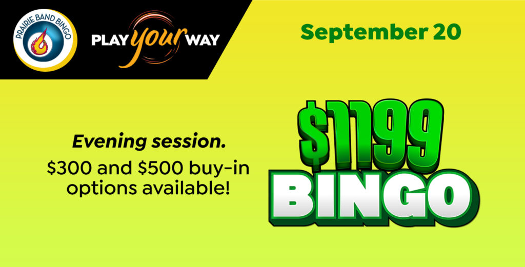 Prairie Band Casino Bingo: Voted Best Bingo In the AreaPrairie Band