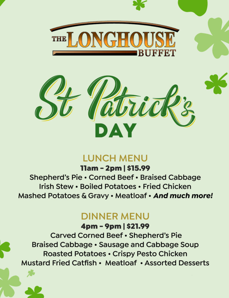 The Longhouse Buffet - Prairie BandPrairie Band